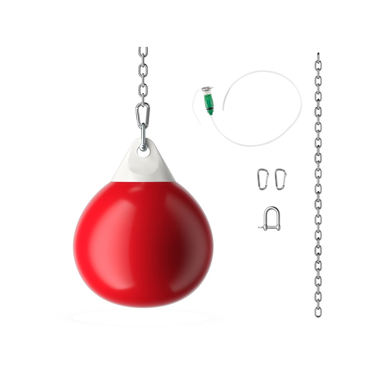 Costway 50kg Water Punching Bag Aqua Boxing Bag Heavy Duty Punch Bag w ...