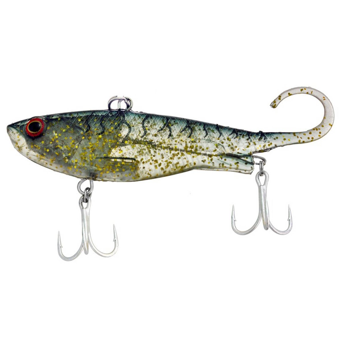 65mm Zerek Fish Trap Soft Vibe Lure - Dark Ale - Sinking Crankbait ...
