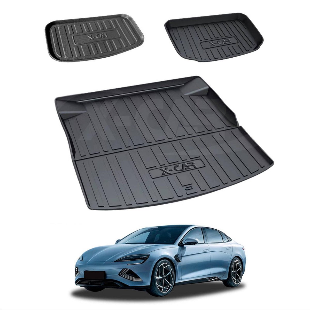 Toolbox Front Trunk Rear Cargo Mat for BYD Seal 2023-2024 Cargo Luggage ...