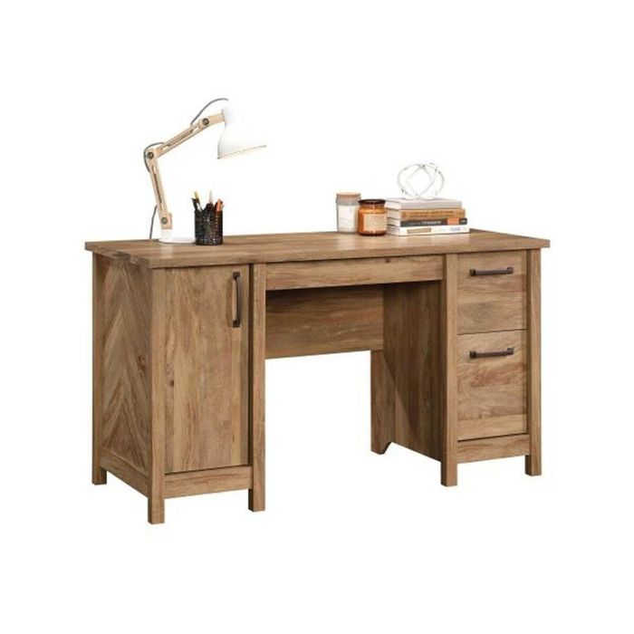 Cannery Bridge Computer Office Study Desk - Sindoori Mango - Bunnings ...