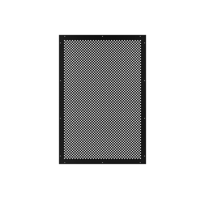 Rapidmesh 600 x 890mm 9mm Black Round Hole Perforated Sheet - Bunnings ...