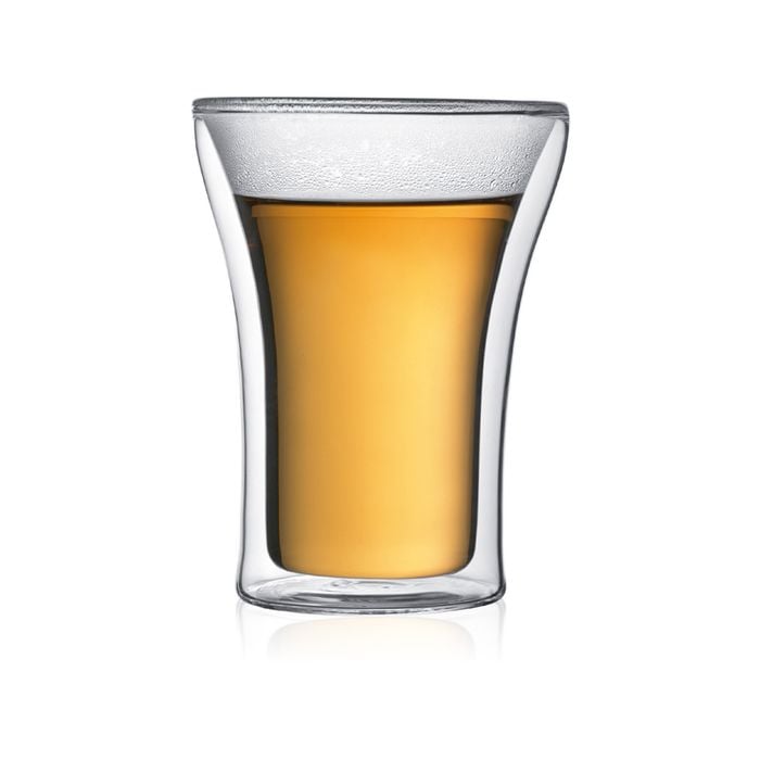 Bodum 0.25 L Transparent Assam 2 Pcs Glass, Double Wall, Medium, 0.25 L ...