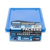 Titan 1.5 x 75mm 200 Piece Blue Window Packers - Bunnings Australia