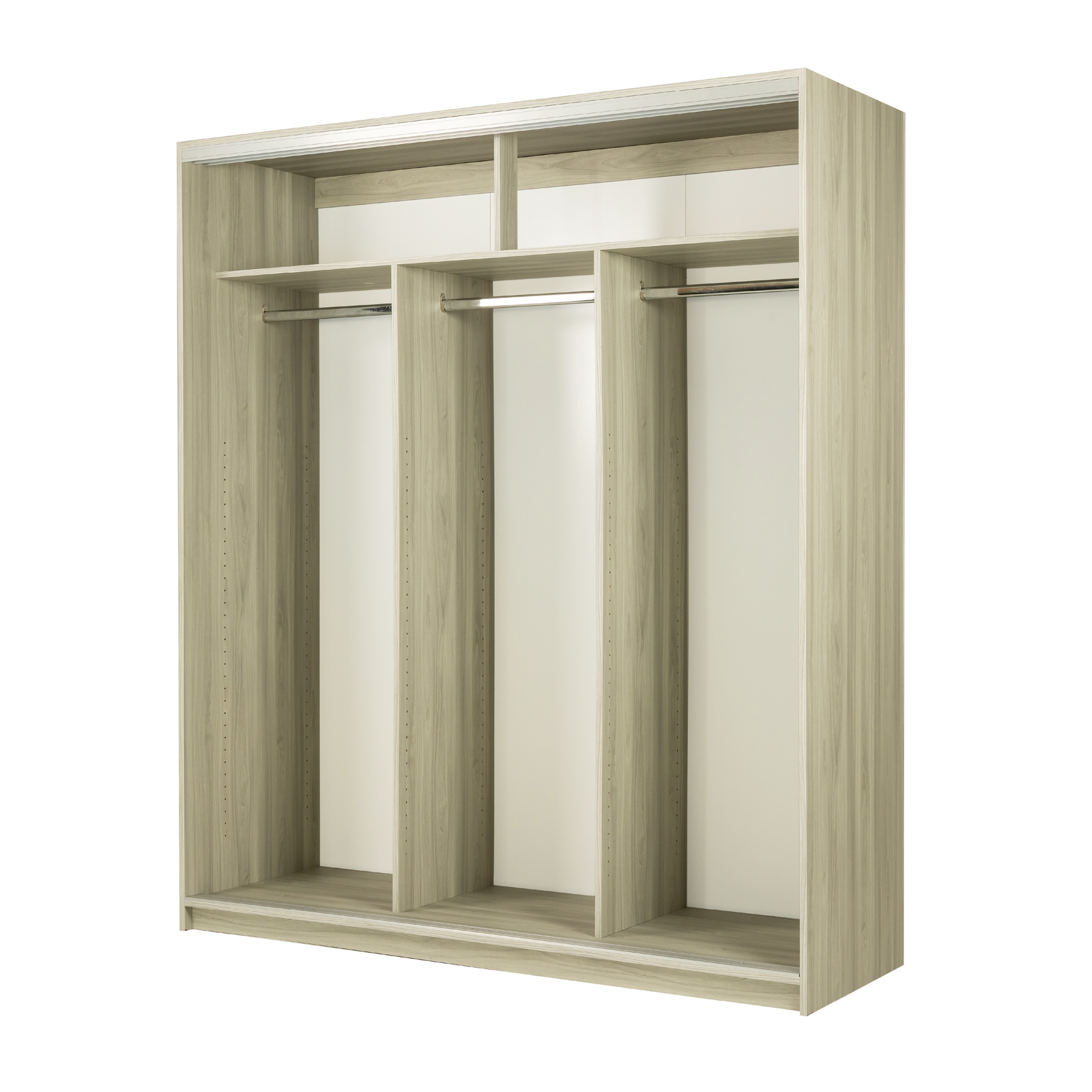 Bedford 3 Door Sliding Robe Frame 1717mm Light Ash Bunnings Australia