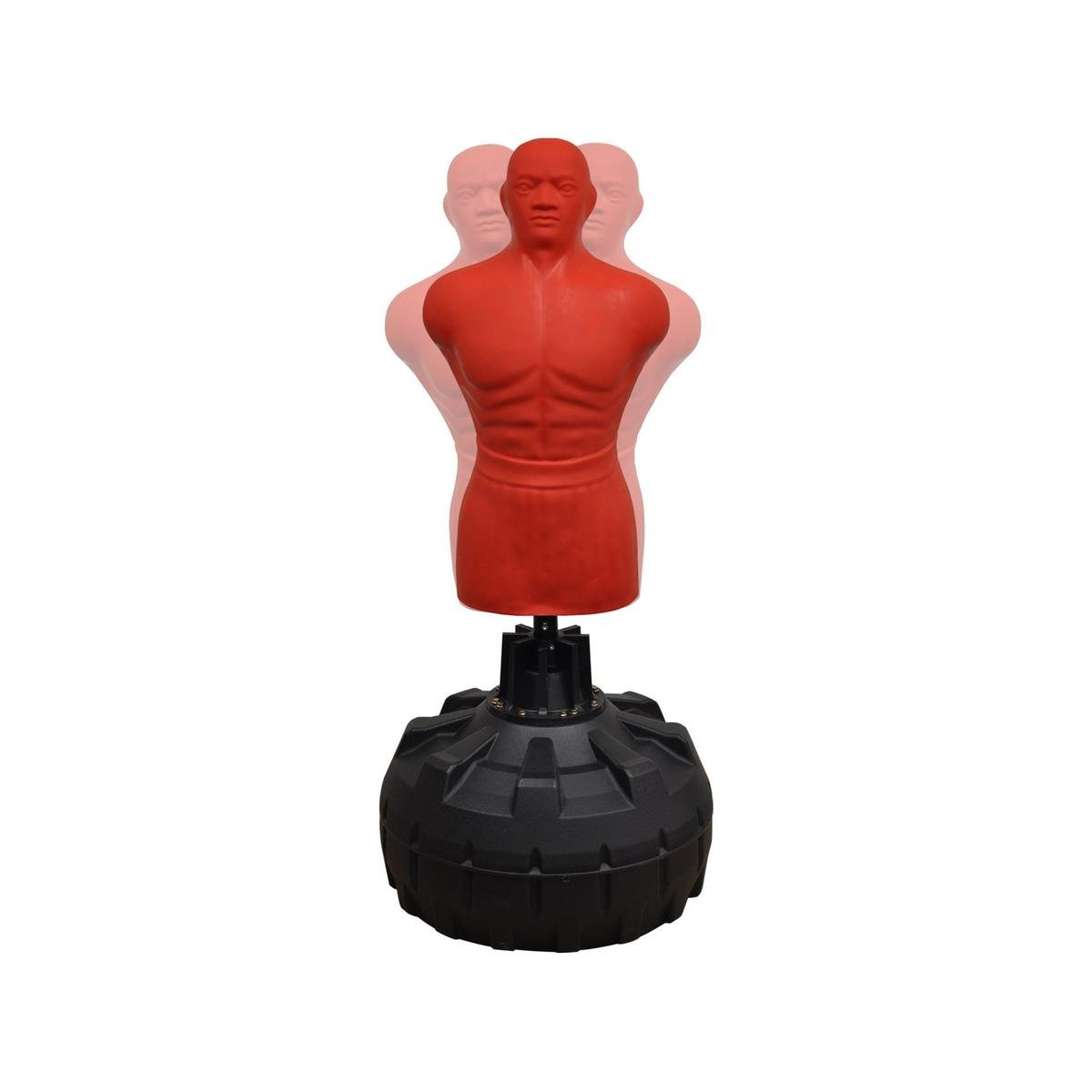 Silicone Skin - Free Standing Human Bob Boxing Punching Dummy Bag - Red ...