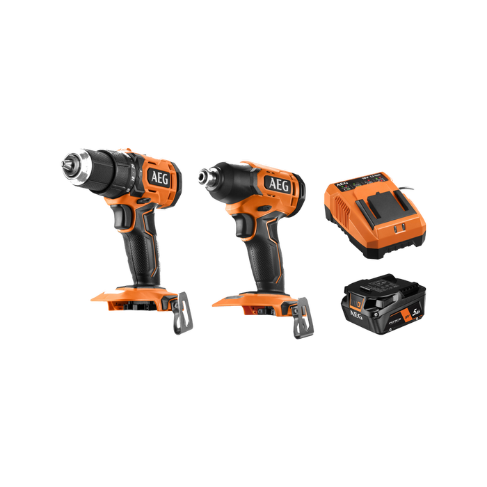 AEG 18V 5.0Ah 2-Piece Combo Kit - Bunnings Australia