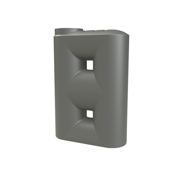 Melro Tanks 1510L Poly Slim Water Tank - Slate Grey - Bunnings Australia