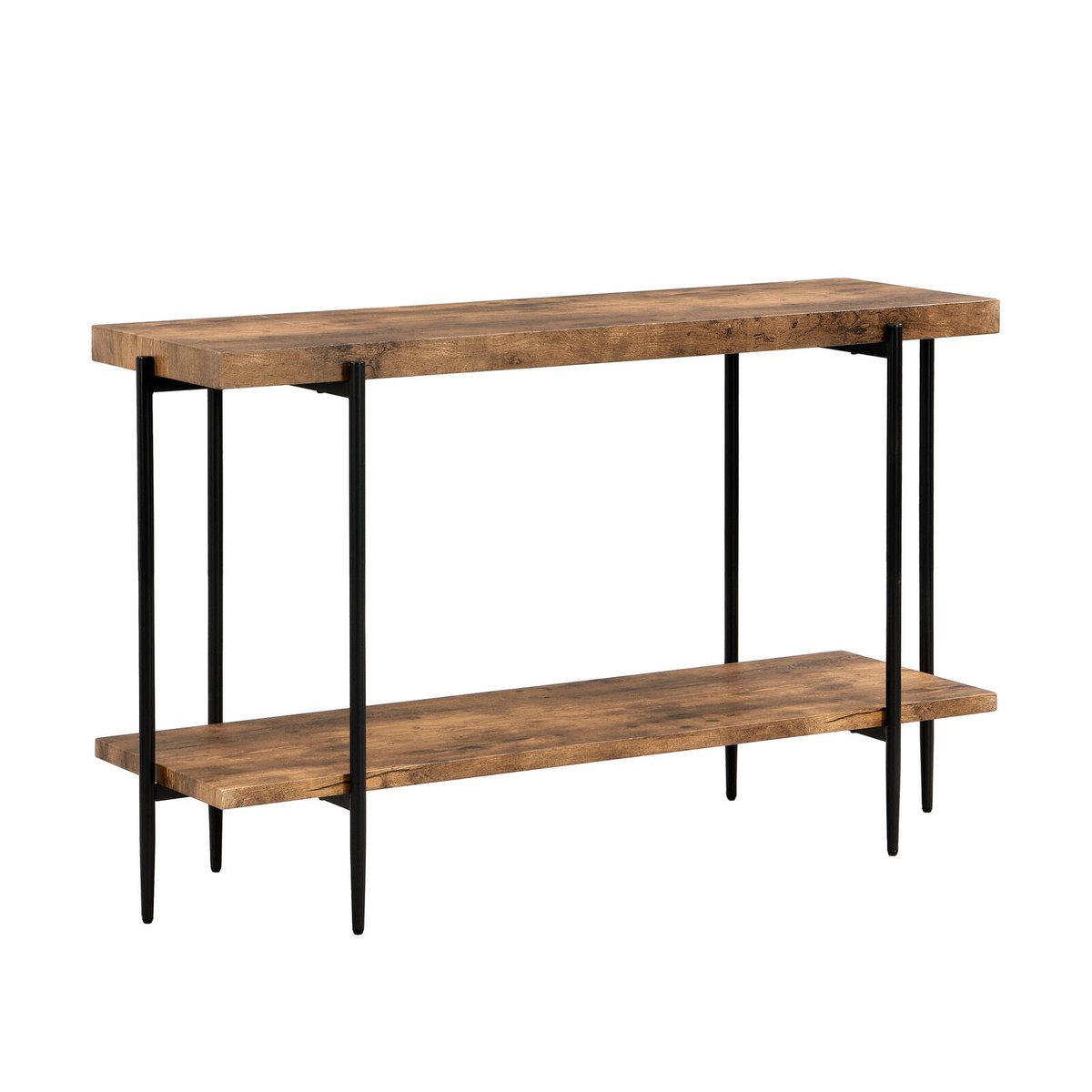IHOMDEC Extra Long Console Sofa Table 135cmW Dark Brown - Bunnings ...