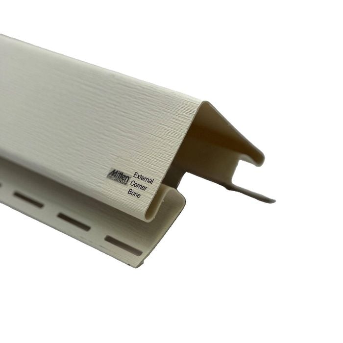 Mitten Vinyl Australia 3.66m Bone External Corner - Bunnings Australia
