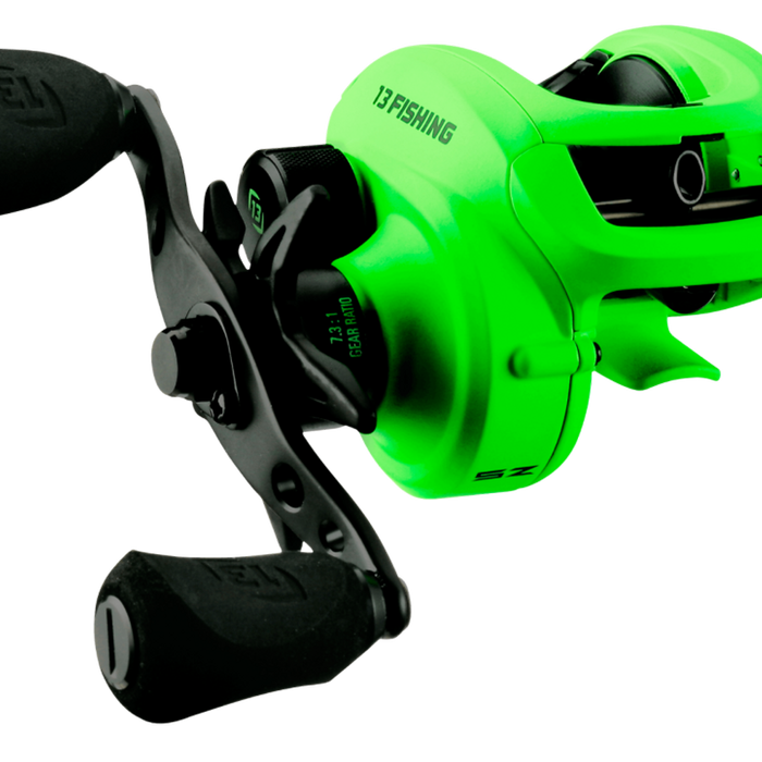 13 Fishing Inception Sport Z ISZ7.3-RH 8 Bearing Baitcaster Reel ...