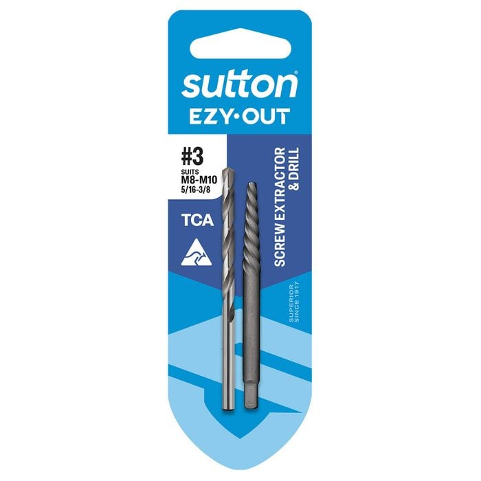 Sutton Tools No3 Easy Out Extractor Screw Set - Bunnings New Zealand