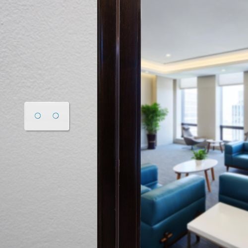 DETA 2 Gang Touch Activated Light Switch - Bunnings Australia