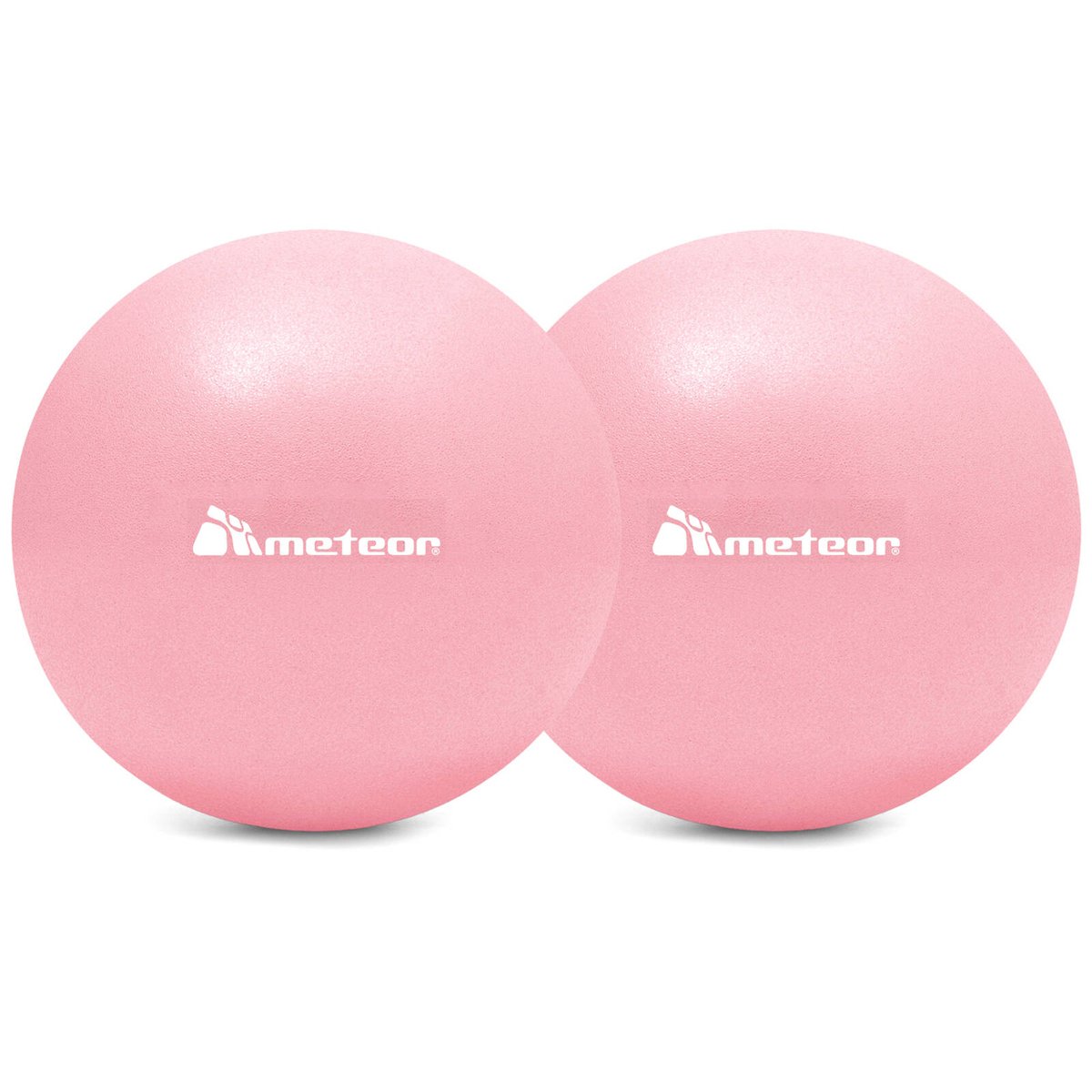 METEOR 25cm Mini Pilates Ball Dual-Pack in Pink - Bunnings Australia