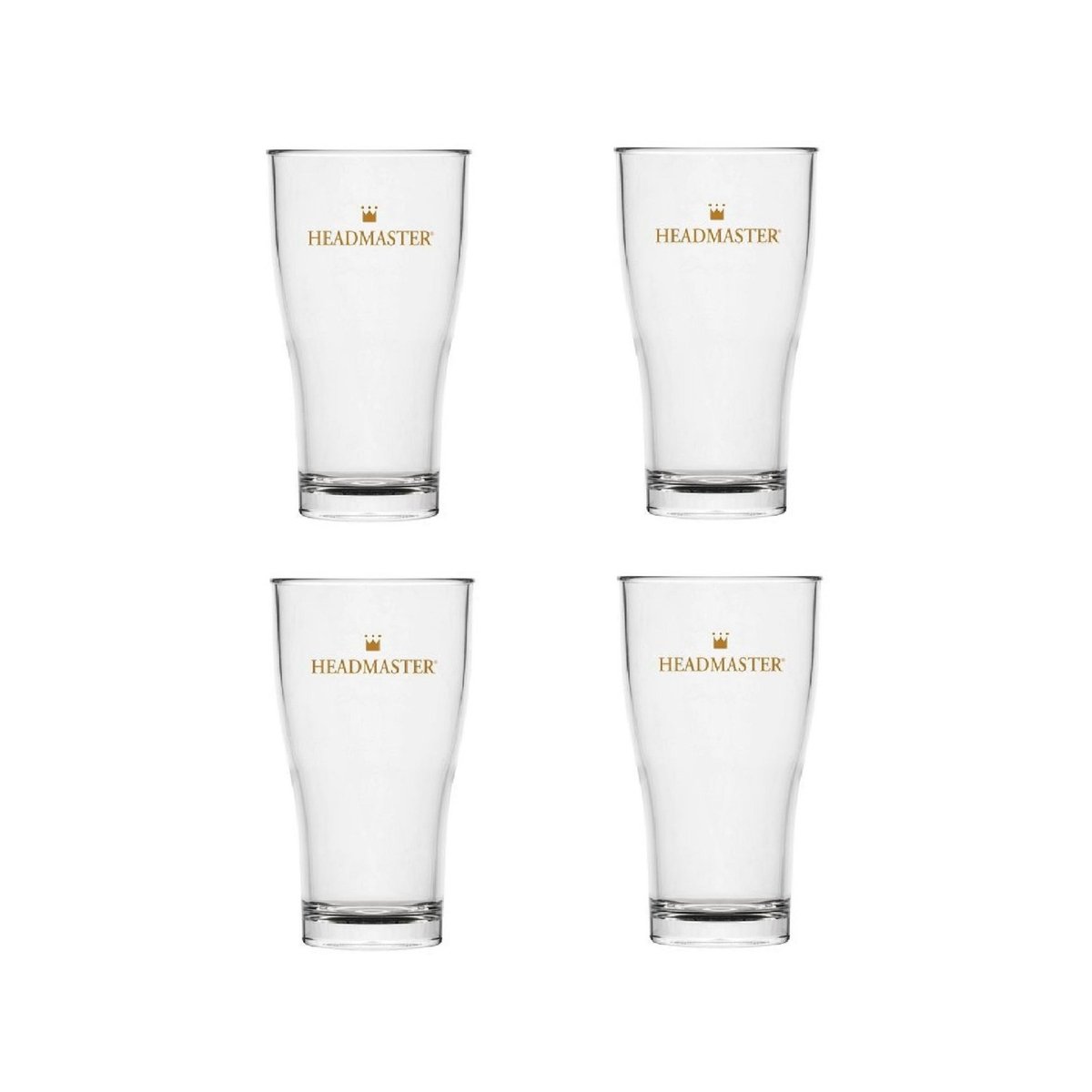 Polysafe Conical Headmaster Schooner Glass 425ml - Set of 4 - Bunnings ...