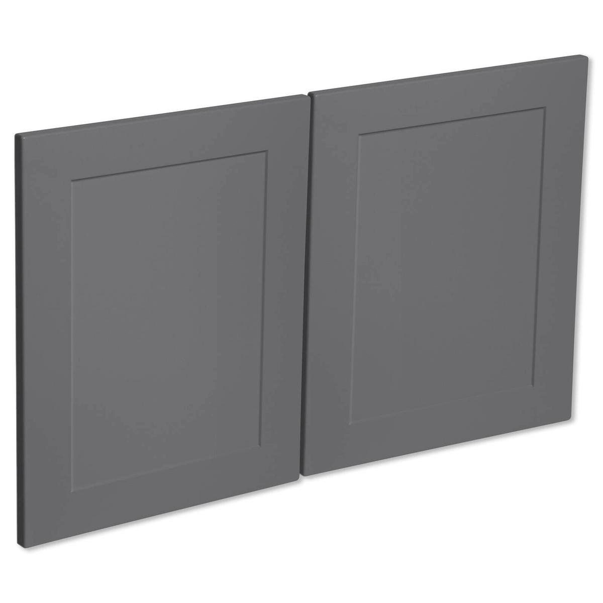 Kaboodle 900mm Grey Fig Country Medium Rangehood Doors - 2 Pack ...