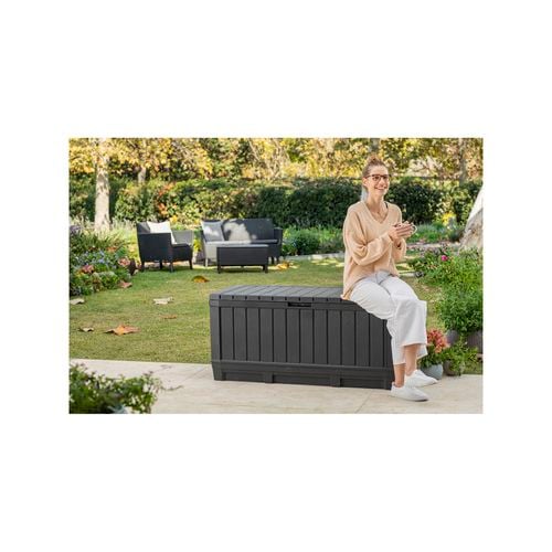 Keter 350L Kentwood Storage Box - Bunnings Australia