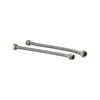 Kinetic 150mm Stainless Steel Flexible Braided Hose Mixer Tap Extension ...
