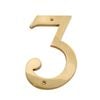 Sandleford 150mm Brass House Number 3 - Bunnings Australia
