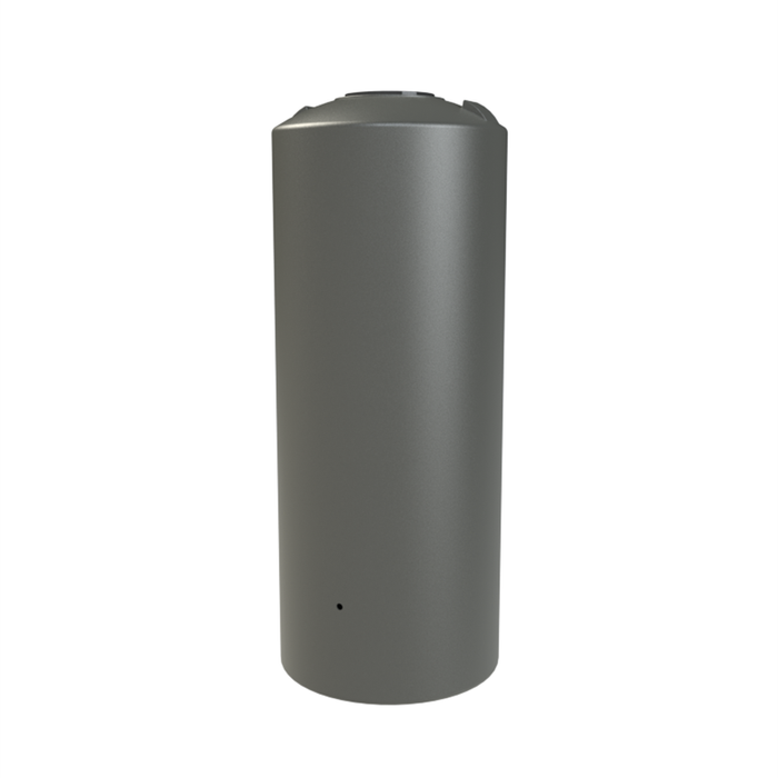 Melro Tanks 1000L Slate Grey Round Poly Water Tank - Bunnings Australia