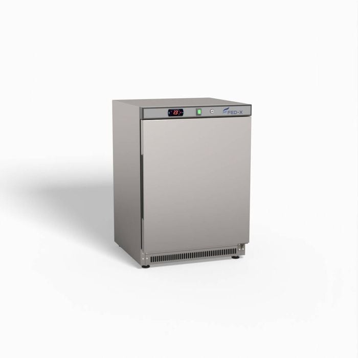 Thermaster Stainless Steel Upright Static Fridge XR200SS - Bunnings ...