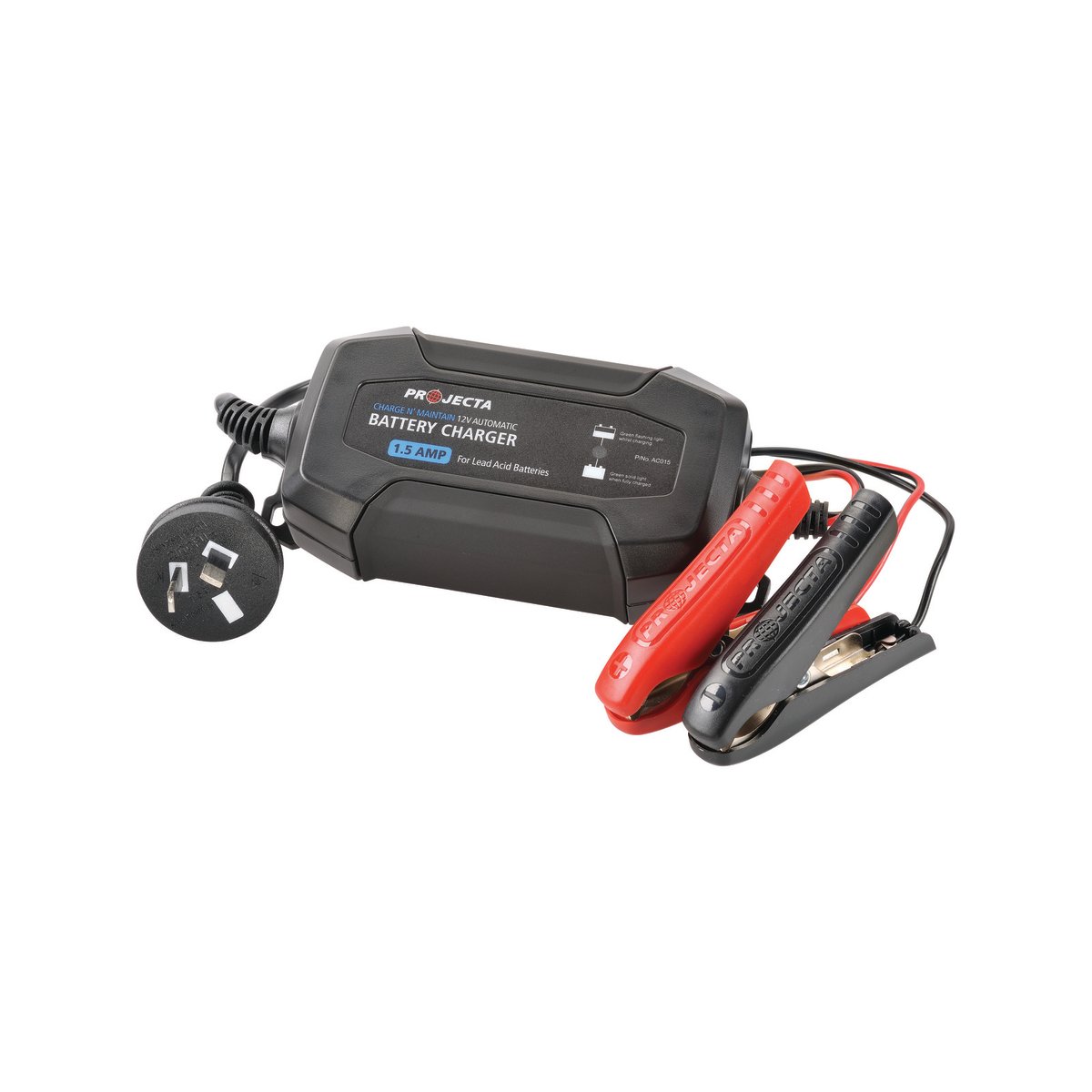 Projecta 12V 1.5A 4 Stage Automatic Battery Charger - Bunnings Australia