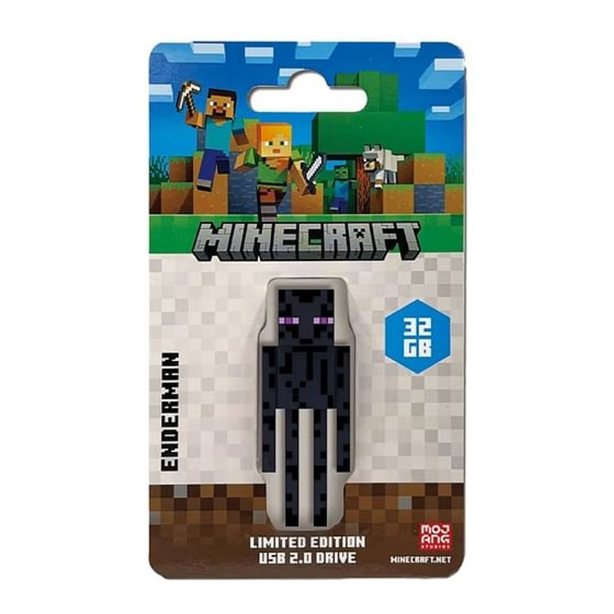 Verbatim Minecraft Edition 32GB USB Flash Drive - Enderman [66980 ...