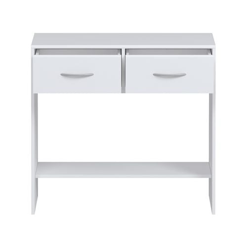 Practa White Hallway Table - White - Bunnings Australia