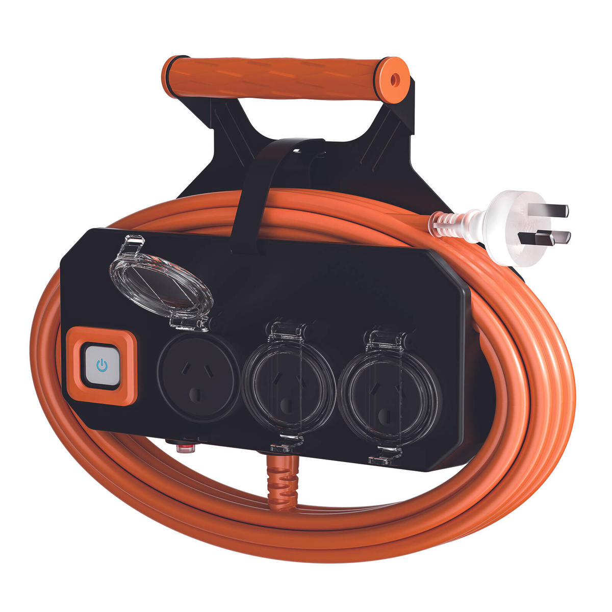 Click 3 Outlet Power Board with Hanger and 10 Metre Cord - Bunnings ...