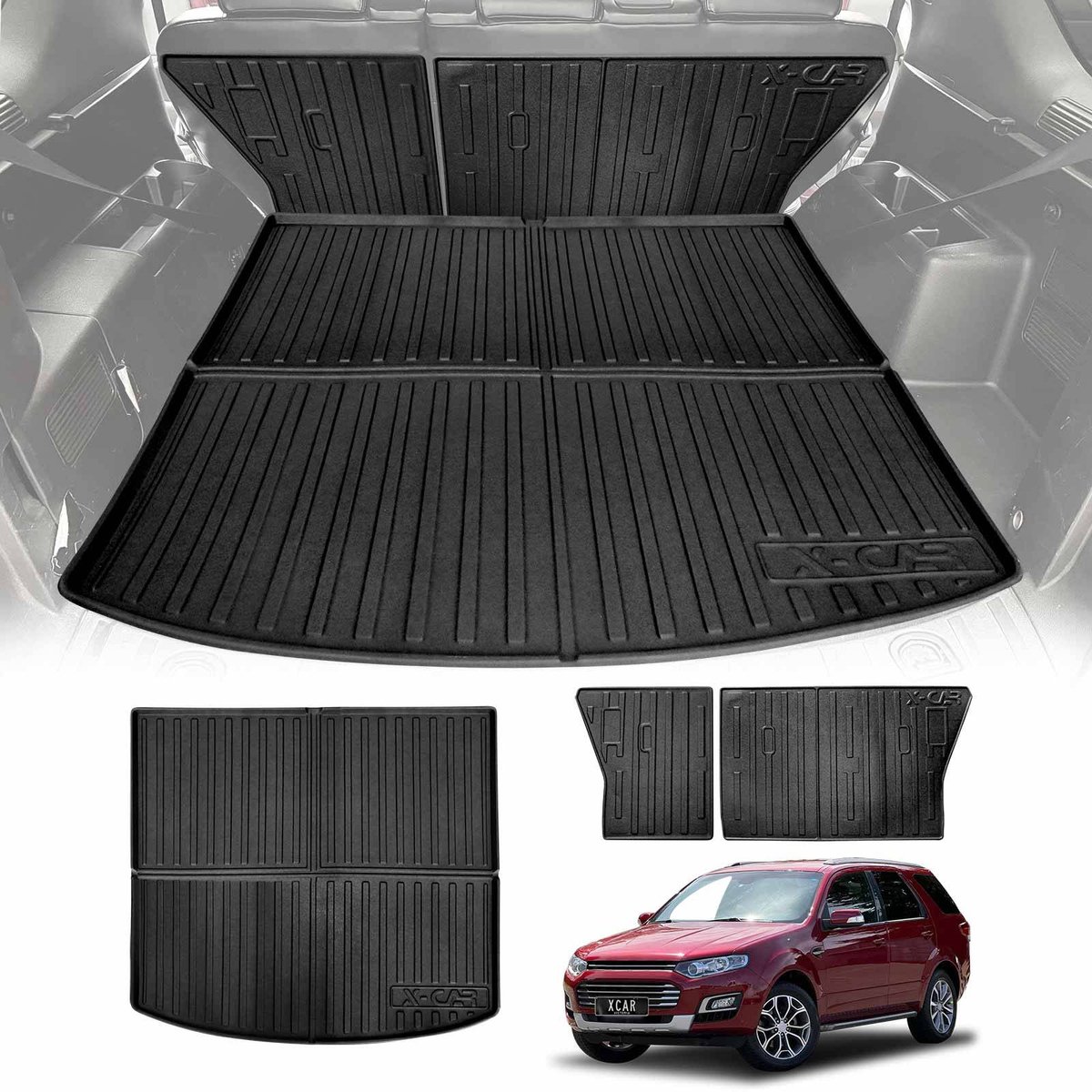 Boot Liner Back Seat Protector for Ford Territory 2004-2016 All Weather ...