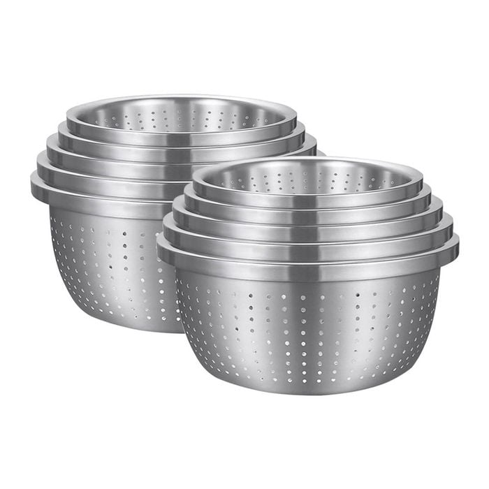 SOGA 2X Stainless Steel Nesting Colander & Basin-Set of 5 - Bunnings ...