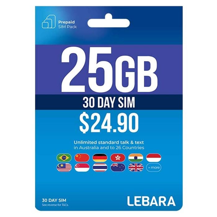 Lebara 24.90 SIM Starter Kit - Bunnings Australia