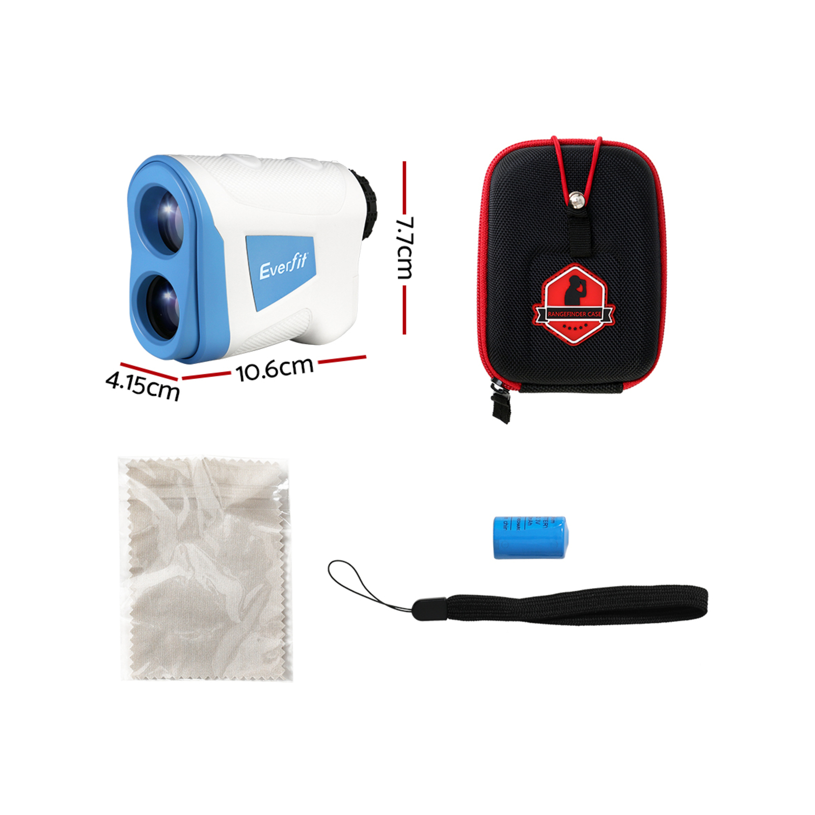 Everfit 700m Golf Rangefinder Laser Range Finder Slope Angle Vibration Flag Lock Bunnings Australia