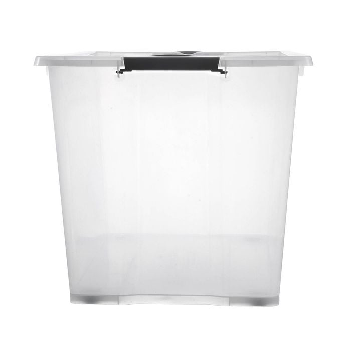 All Set 90L Clear Modular Storage Container - Bunnings Australia