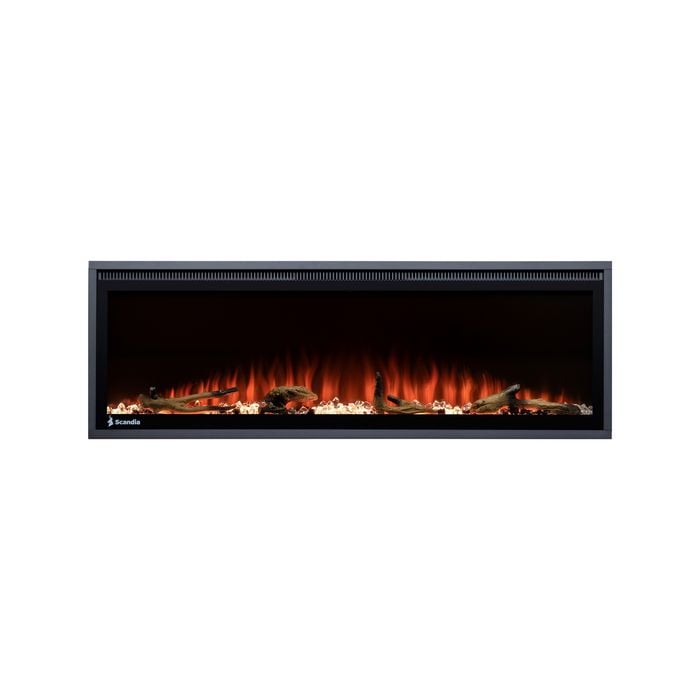 Scandia 50" Aurora Electric Fire - Bunnings Australia