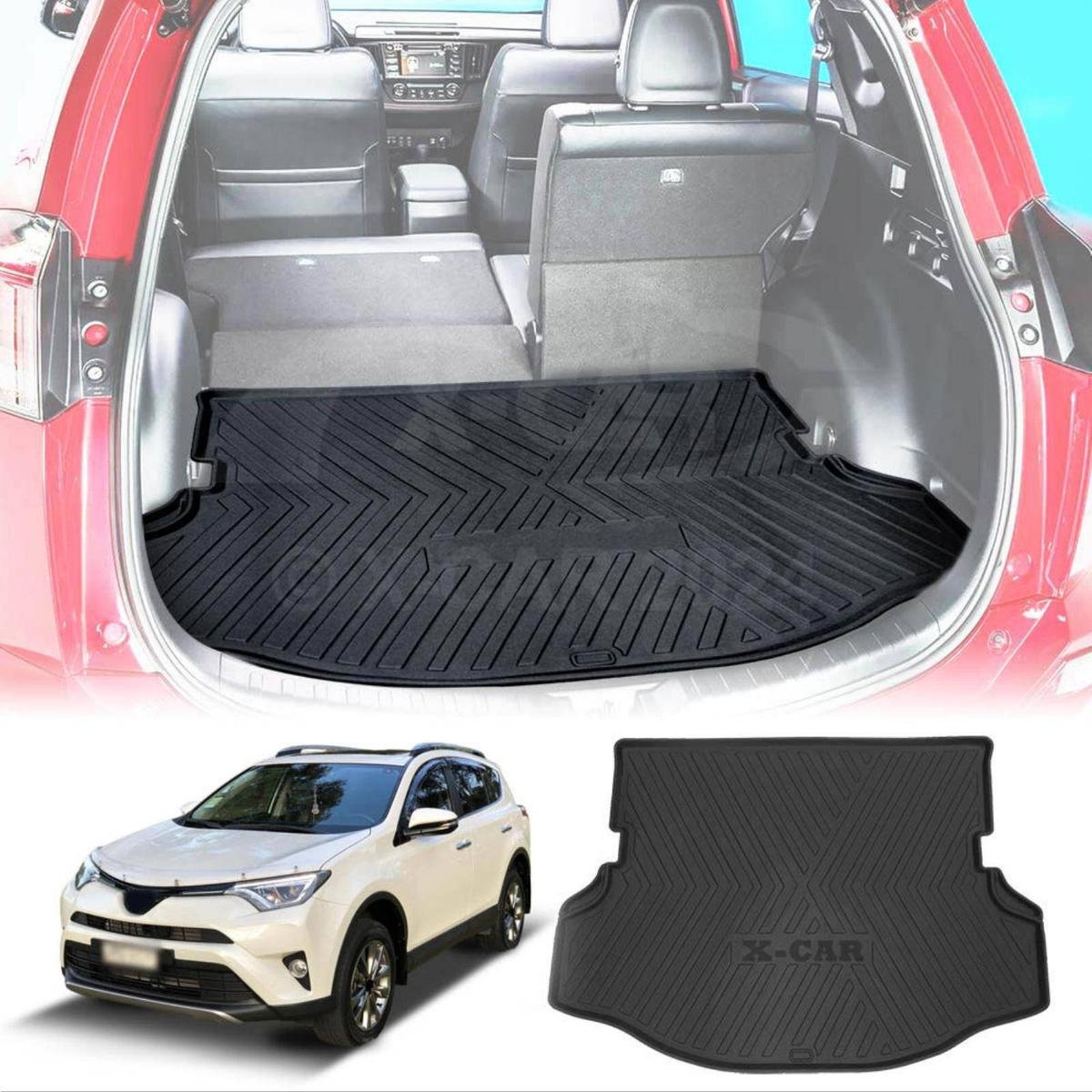Cargo Rubber Mat Boot Liner Luggage Tray Fit Toyota RAV4 RAV 4 SUV 2013 ...