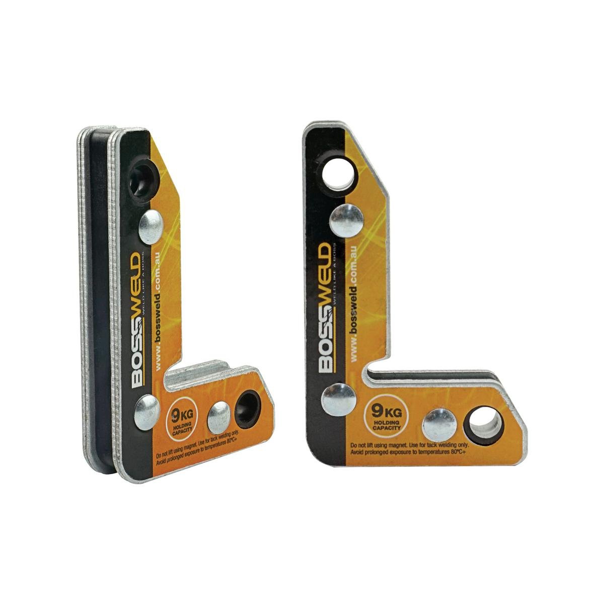 Bossweld Right Angle Magnet 2 Piece Set - Bunnings New Zealand