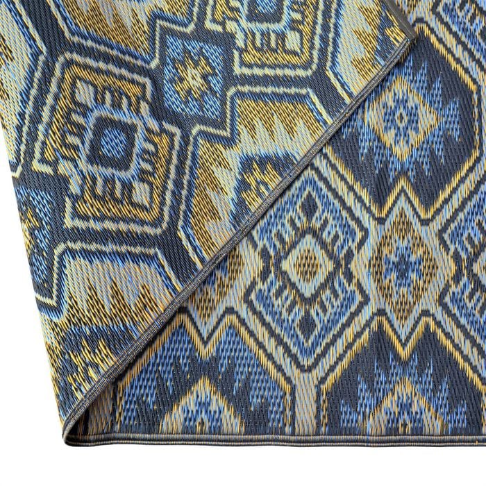 Reversible Outdoor Plastic Mat - Chatali Portal - Grey - 150x240cm ...