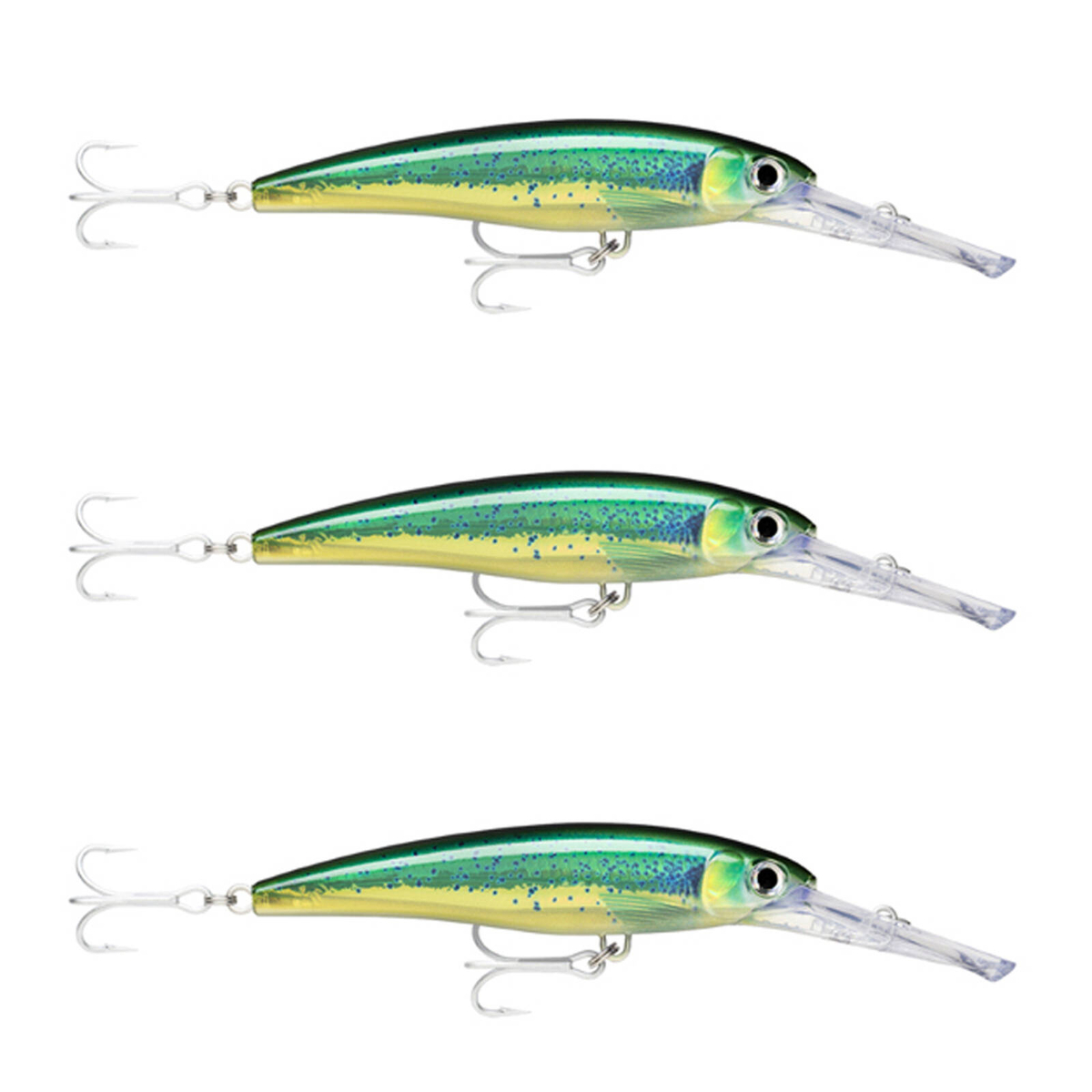 3x Rapala 16cm X Rap Magnum 30 Deep Diving Trolling Lures - HD Dorado ...