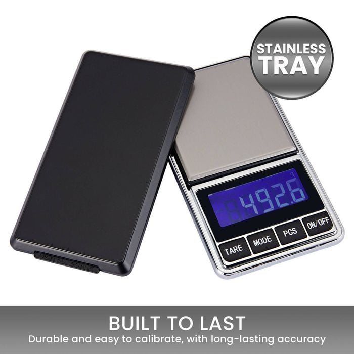 500g Digital Pocket Scales Kitchen Digital Electronic 0.1 Accuracy 10 ...