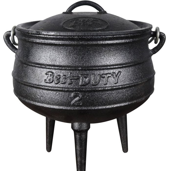 Best Duty - Potjie Pot (3-Legged) - Oil Cured - Size 2 - Bunnings Australia