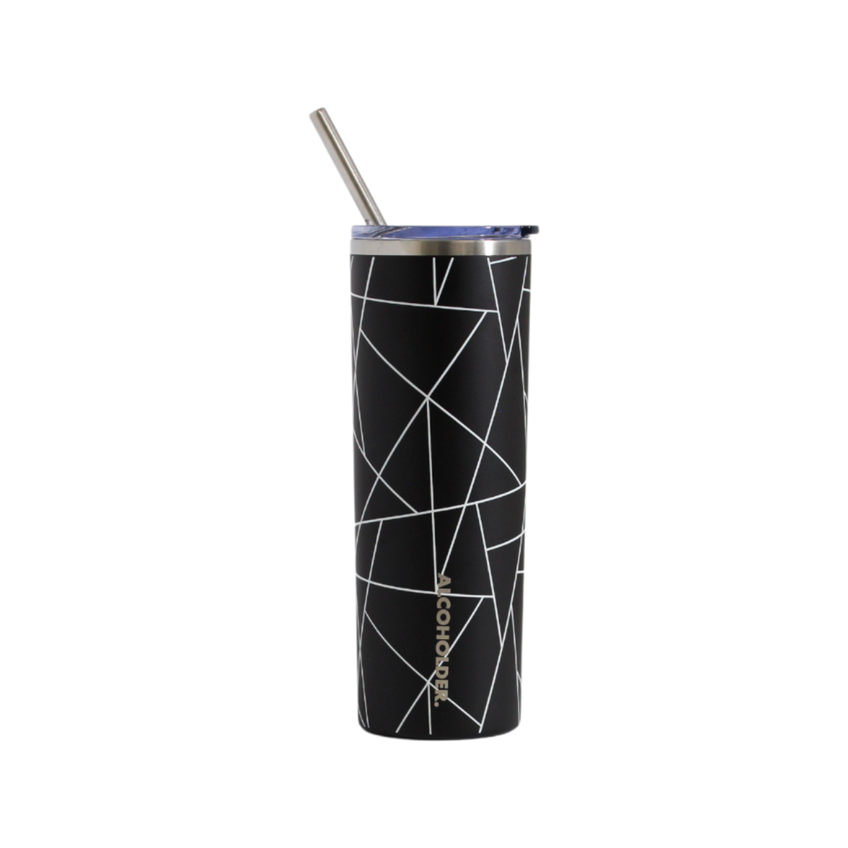 SKNY Slim Insulated Tumbler - Luxe Geo Black - Bunnings Australia