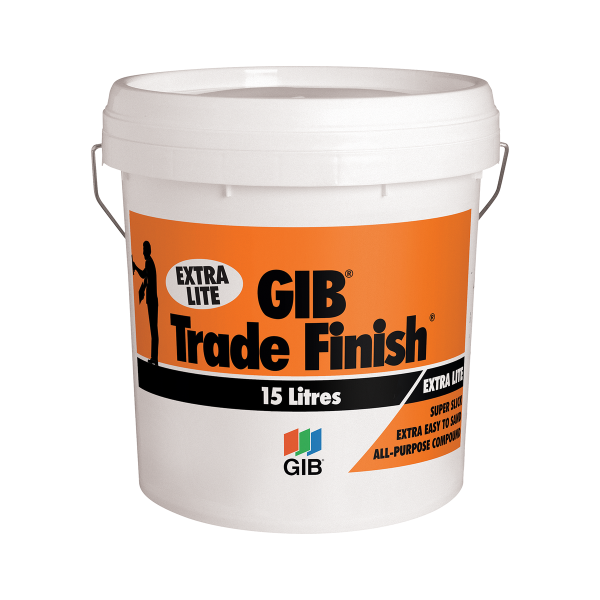 GIB® 15L Trade Finish Extra Lite Pail - Bunnings New Zealand