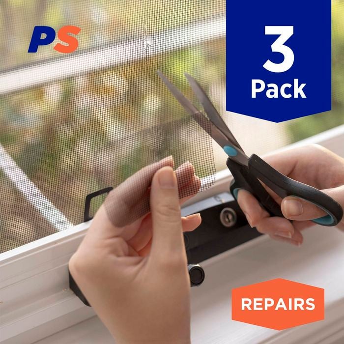 Permastik 180 x 130mm Flyscreen Heat Seal Repair Patches - 3 Pack ...
