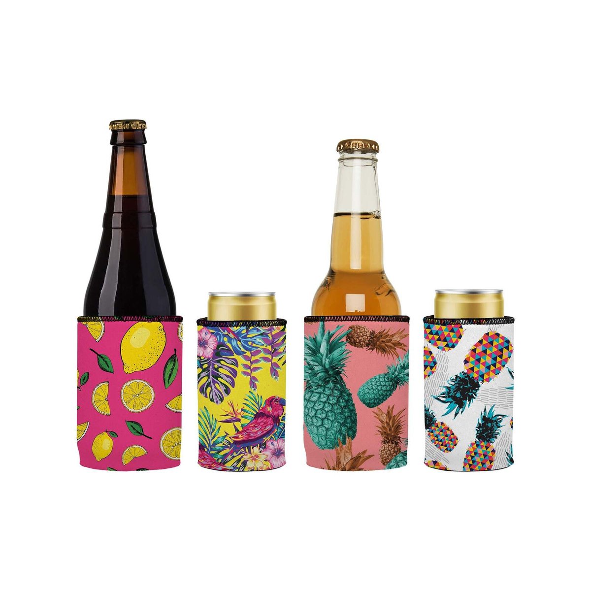 Stubbyz Tropicana Stubby Cooler 4-Pack Standard - Bunnings Australia
