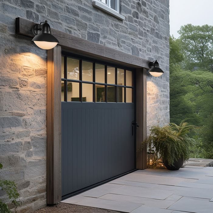 Brilliant Black Jamison Traditional Coach Light - Bunnings Australia