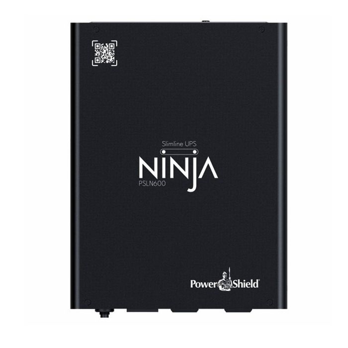 PowerShield Ninja Slimline 600VA UPS, LiFePO4, 2x IEC Outputs, Lithium ...