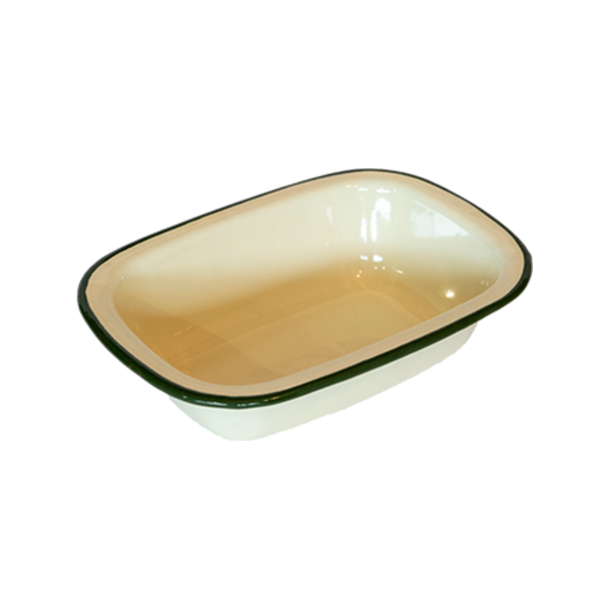Urban Style Enamelware 20cm Pie Dish w/ Green Rim - Cottage - Bunnings ...