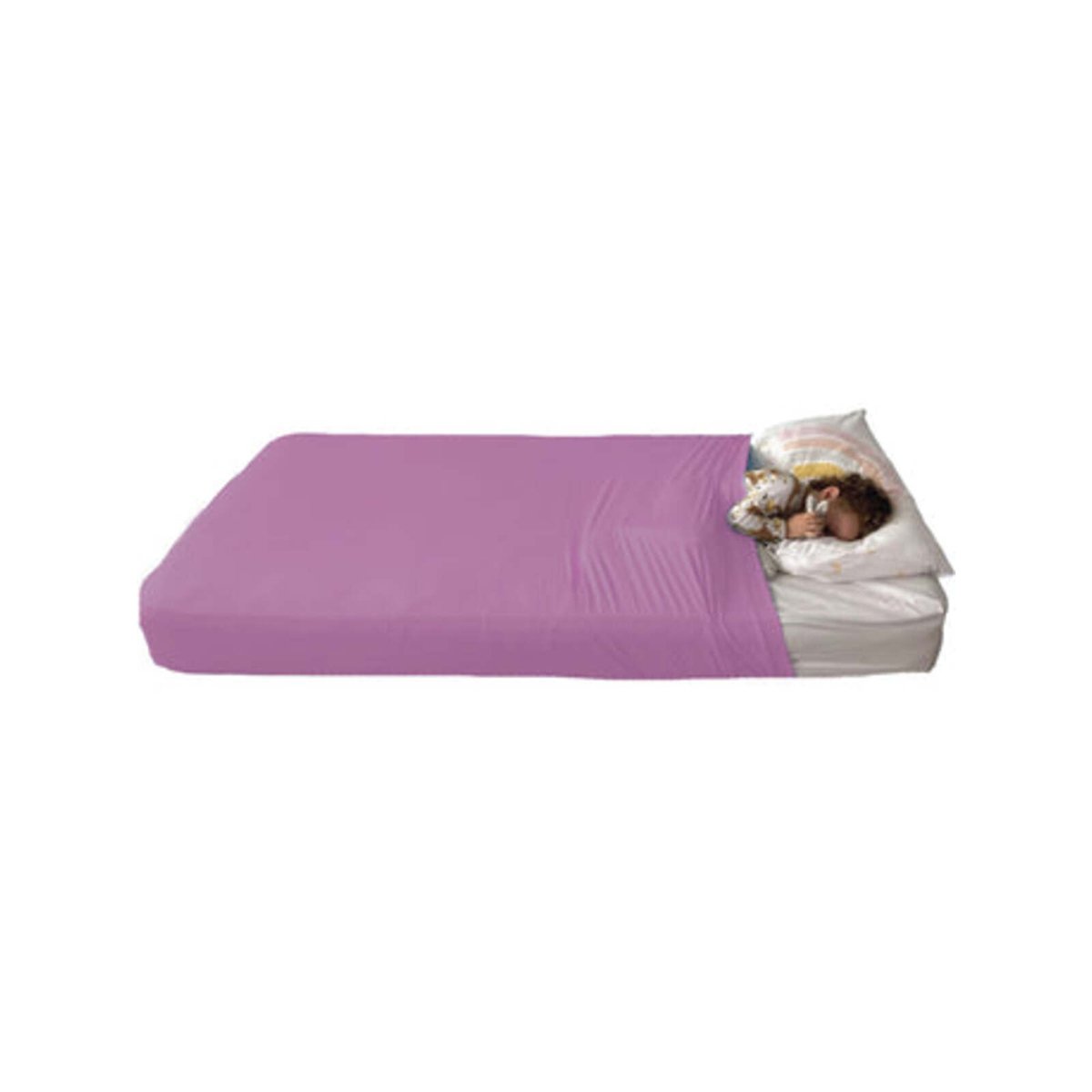 Compression Bed Sheet - Lilac - Bunnings Australia