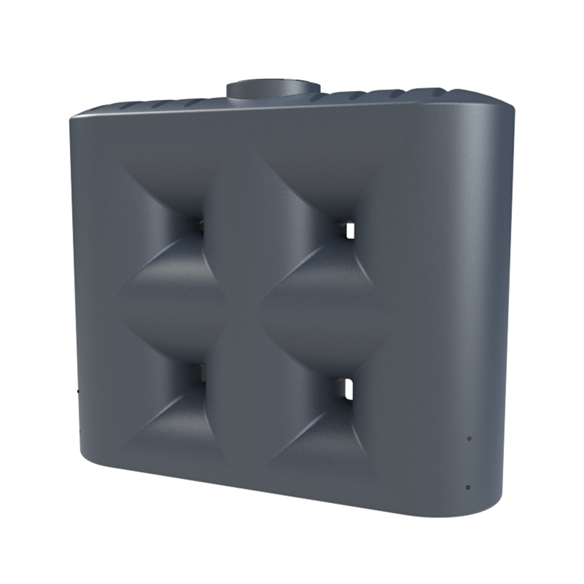 Melro Tanks 3000L Mountain Blue Slimline 3100 Polyethylene Water Tank ...