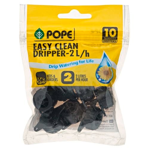 Pope Easy Clean Dripper 2 L/H - 10 Pack - Bunnings Australia